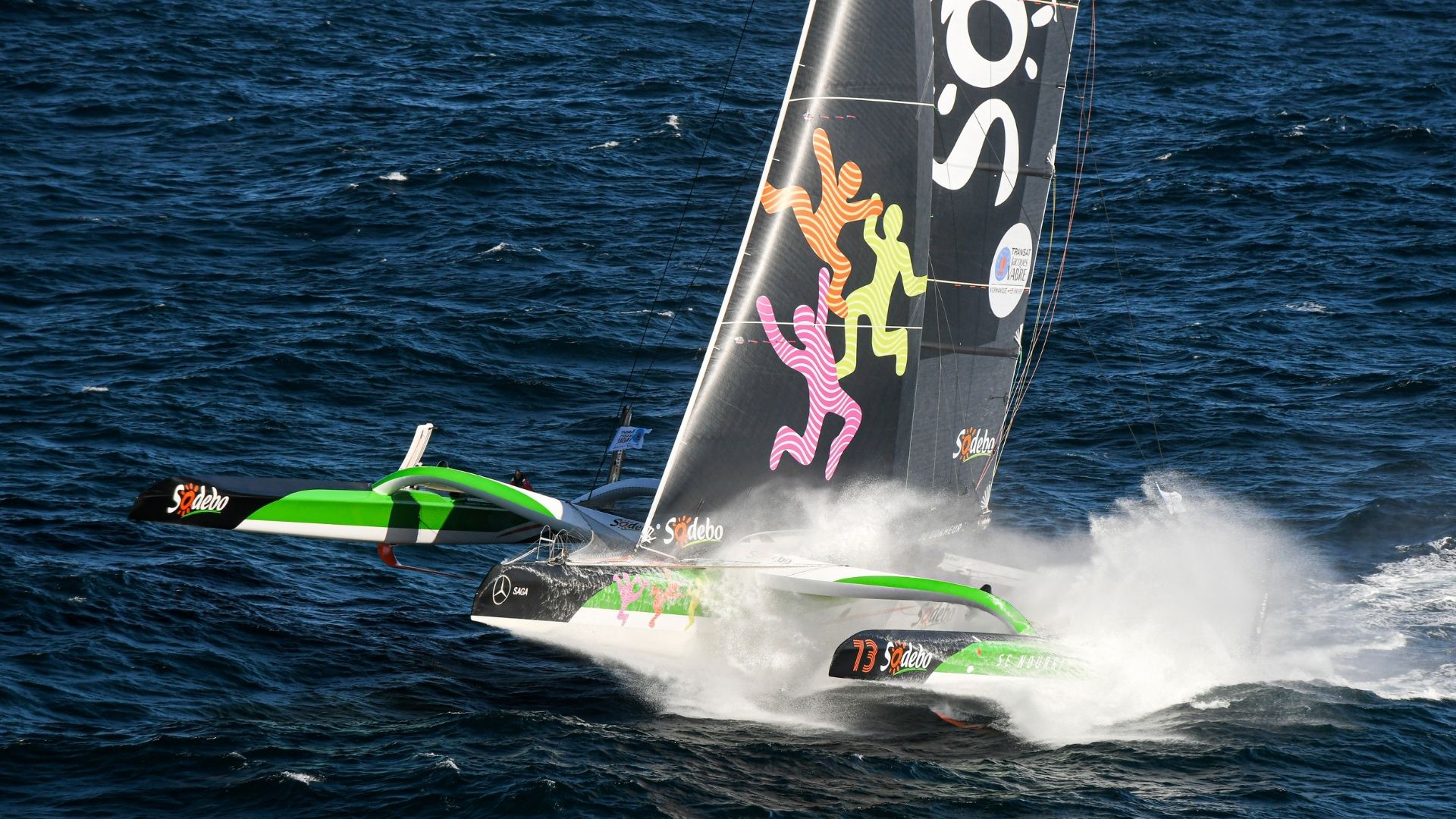 Le trimaran SODEBO ULTIM 3 de Thomas Coville se dévoile à 70.8 - 70.8